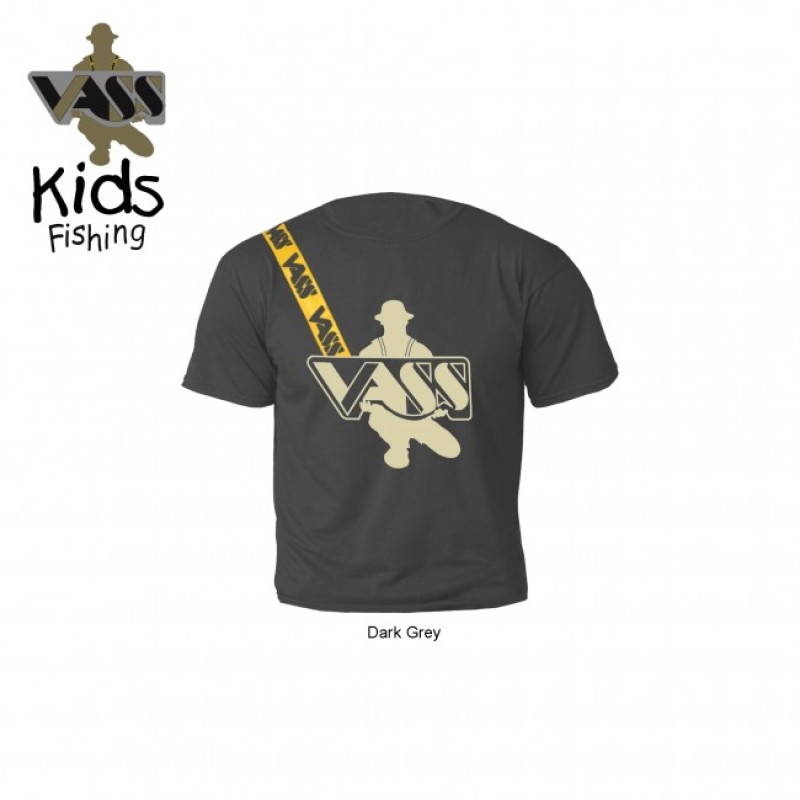 ‘Vass Kids Fishing’ T-Shirt inc Vass printed strap (Junior sizes also ...